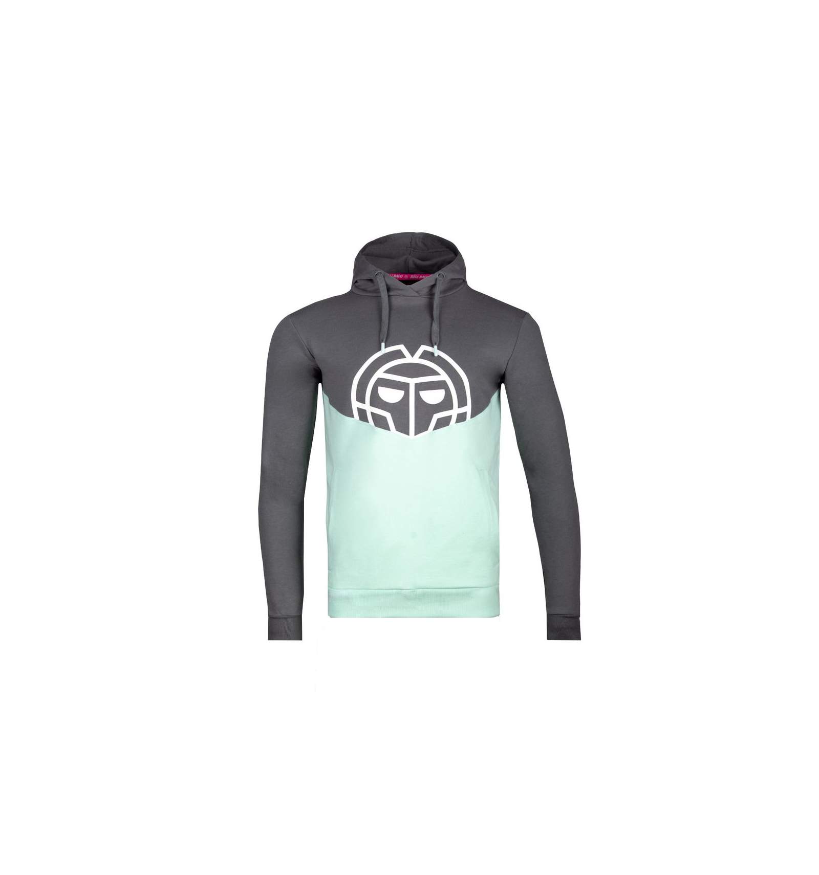 Hanorac BIDI BADU Lunis Lifestyle Barbat - Gri Inchis/Menta