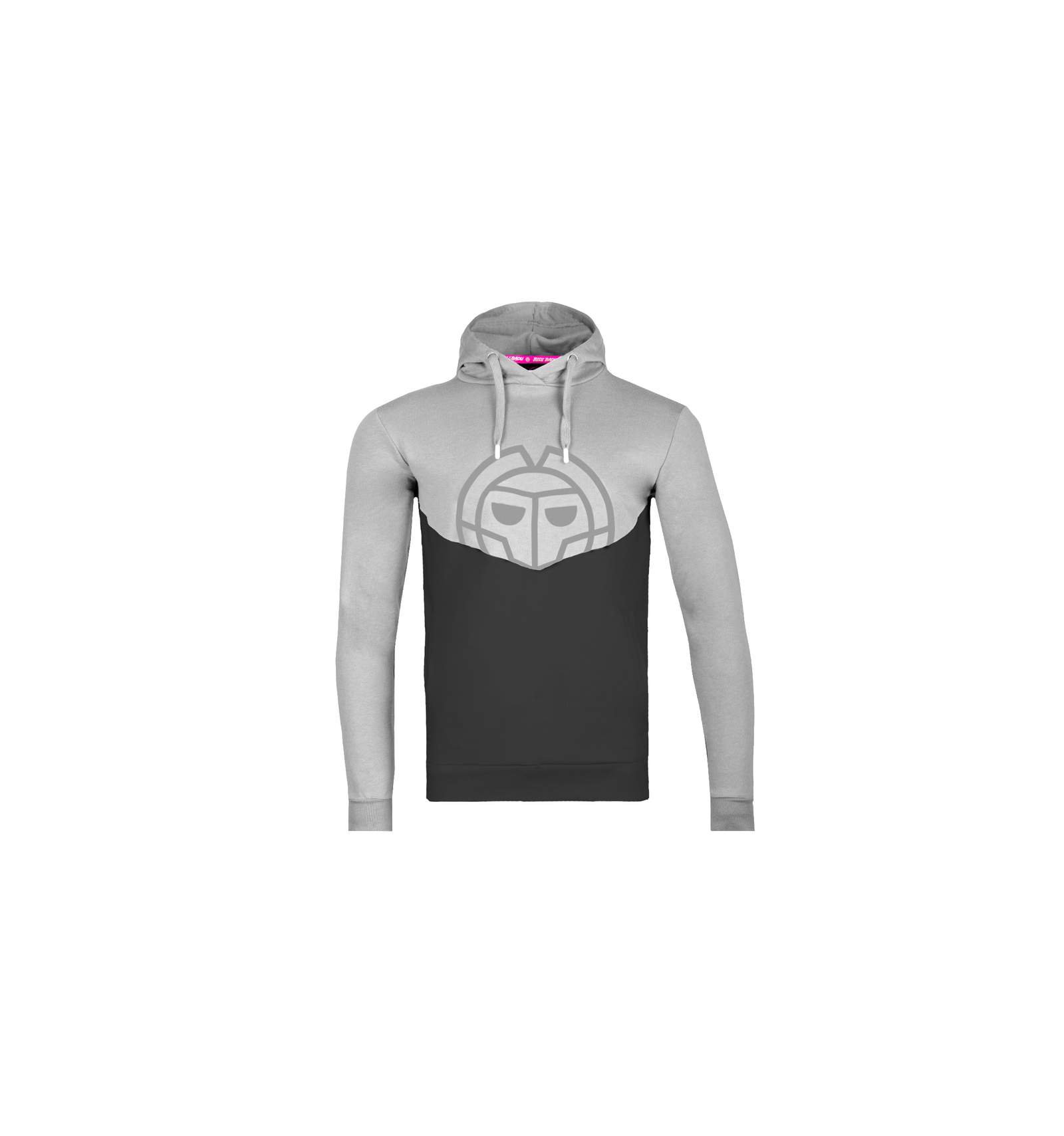 Hanorac BIDI BADU Bassem Lifestyle Baiat - Gri Deschis/Negru